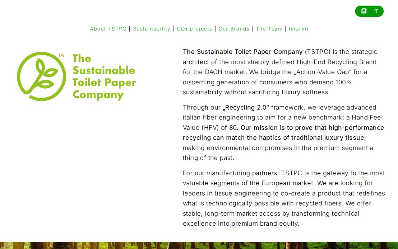 The Sustainable Toilet Paper Company LLC - TSTPC